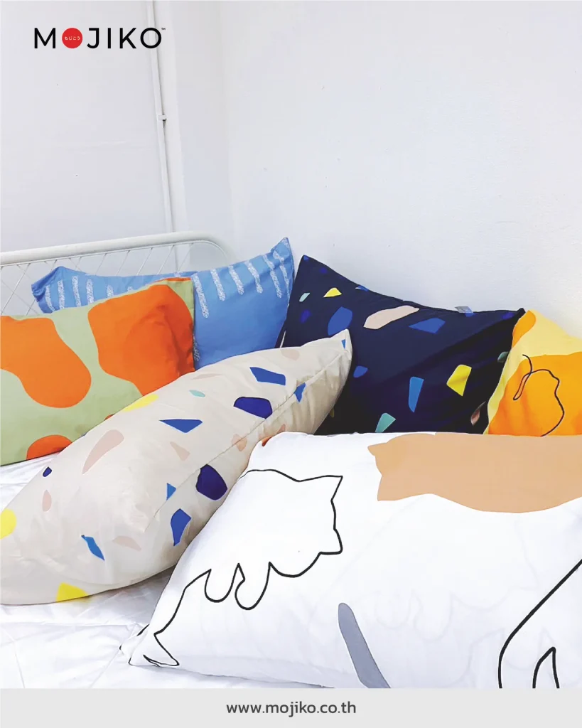 MOJIKO ปลอกหมอน หนุน 19"x29" รุ่น Luxury ผ้าหนาพิเศษ - MOJIKO Bedding